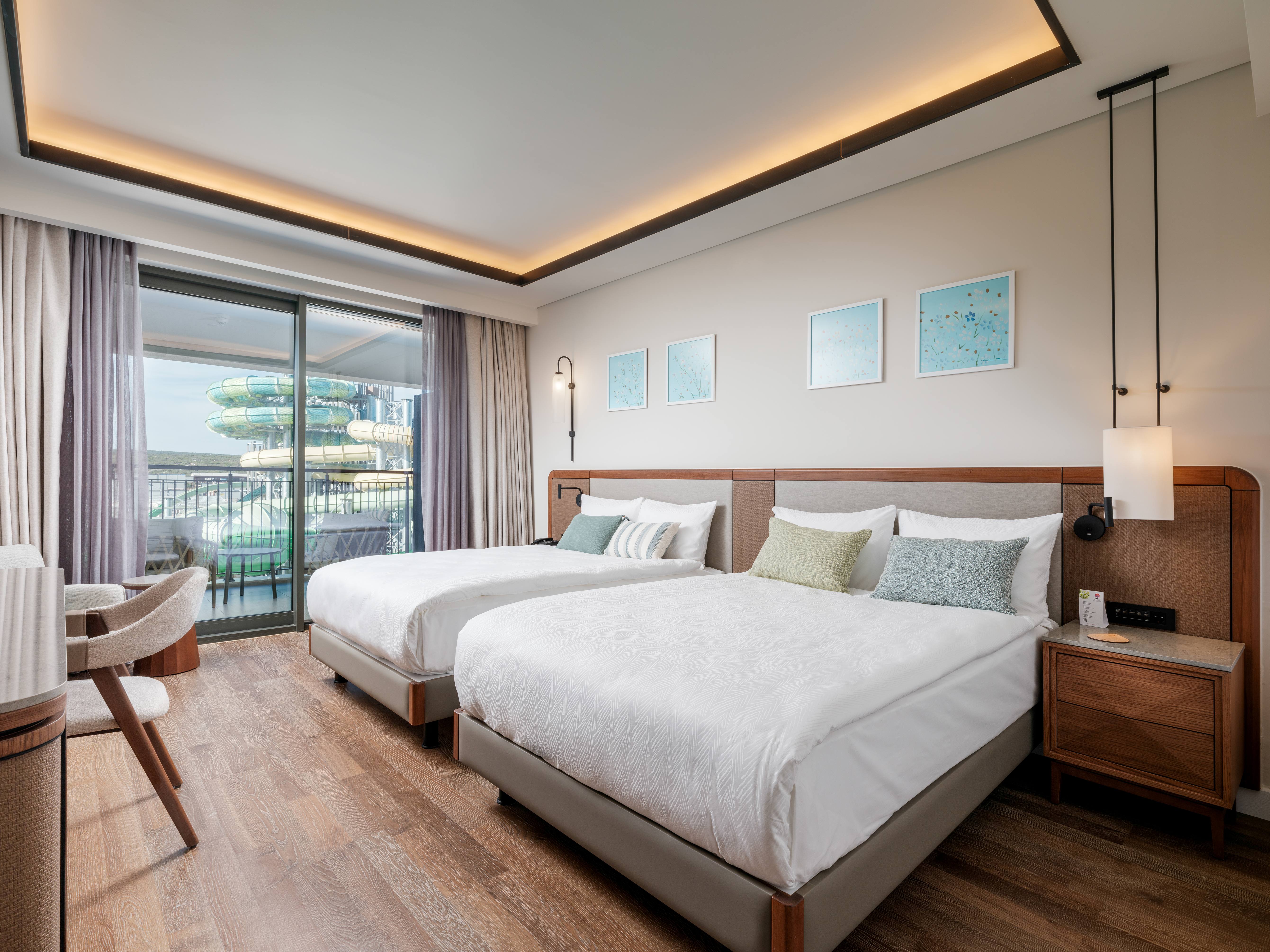 Deluxe 4 Kişilik Park Manzaralı Oda | Anda Barut Collection