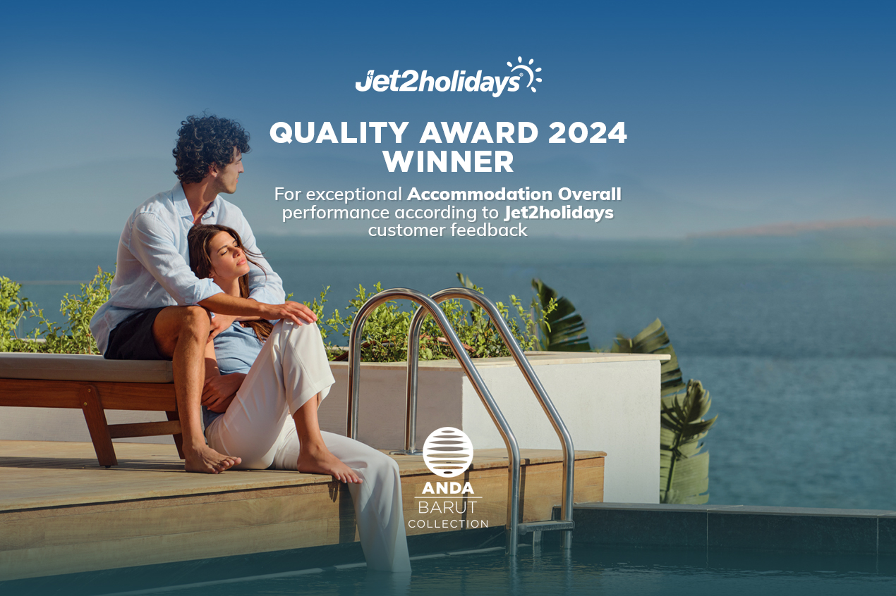 Anda Barut Collection получила награду Jet2holidays Quality Awards 2024